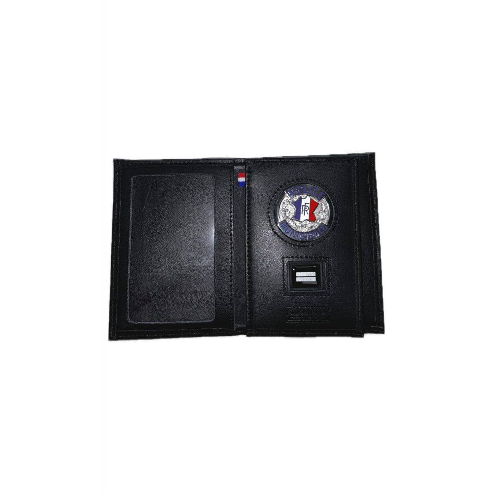Porte carte 3 volets Police Municipale - AMG Pro